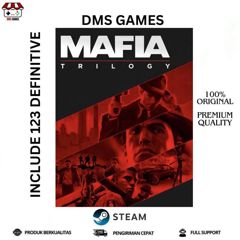 Jual Mafia Trilogy 123 Definitive edition Pc Original | Shopee Indonesia