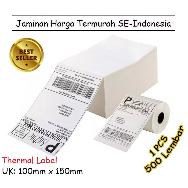 Jual kertas resi A6 size 100mm x 150mm | Shopee Indonesia