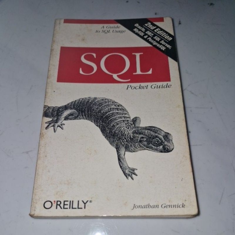 Jual Sql Pocket Guide A Guide To Sql Usage Oreilly Jonathan Gennick 6625