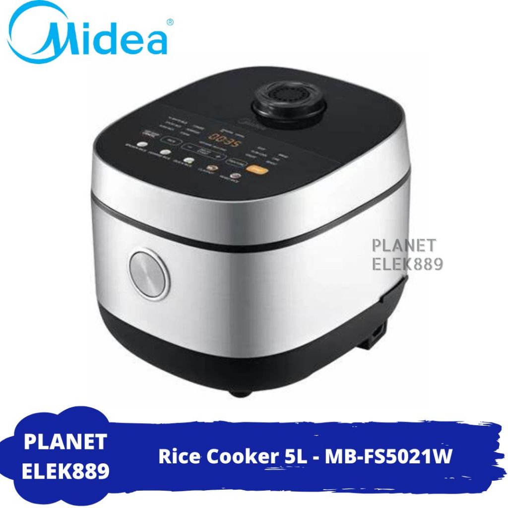 Jual Midea Digital Rice Cooker 5L - MB-FS5021W - Non Stick Coating ...