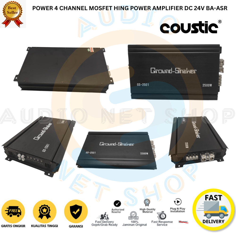 Jual POWER MONOBLOCK 1 CHANNEL HIGH PERFORMANCE CAR POWER AMPLIFIER DC ...