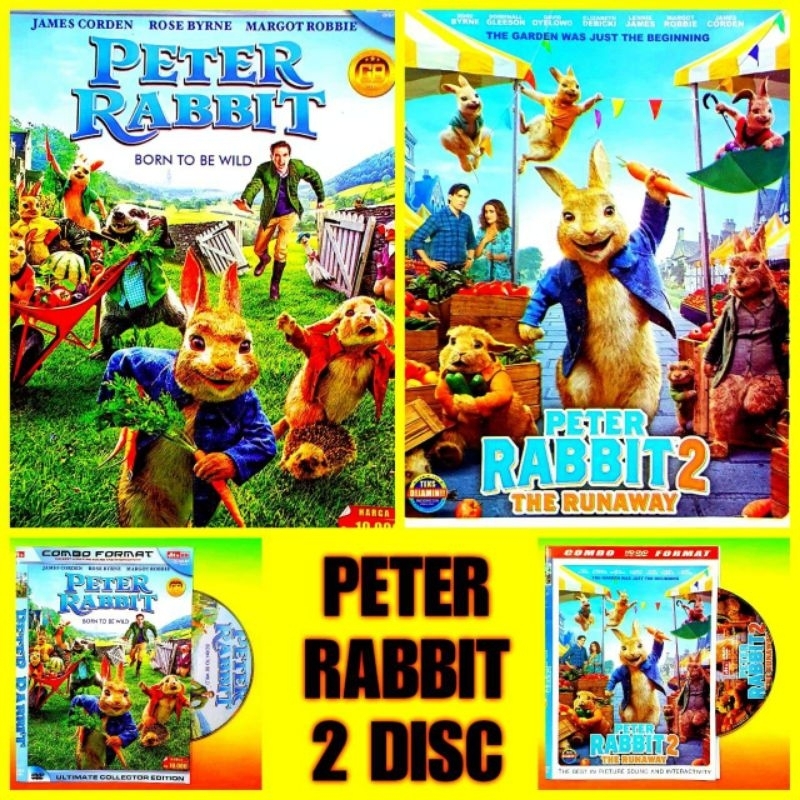 Jual KASET FILM PETER RABBIT RUN AWAY PART 2 TERBARU - FILM PETUALANGAN ...