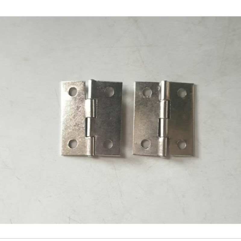 Jual engsel tipis 1,5" = 3,7 cm engsel plat tipis pintu laci triplek ...