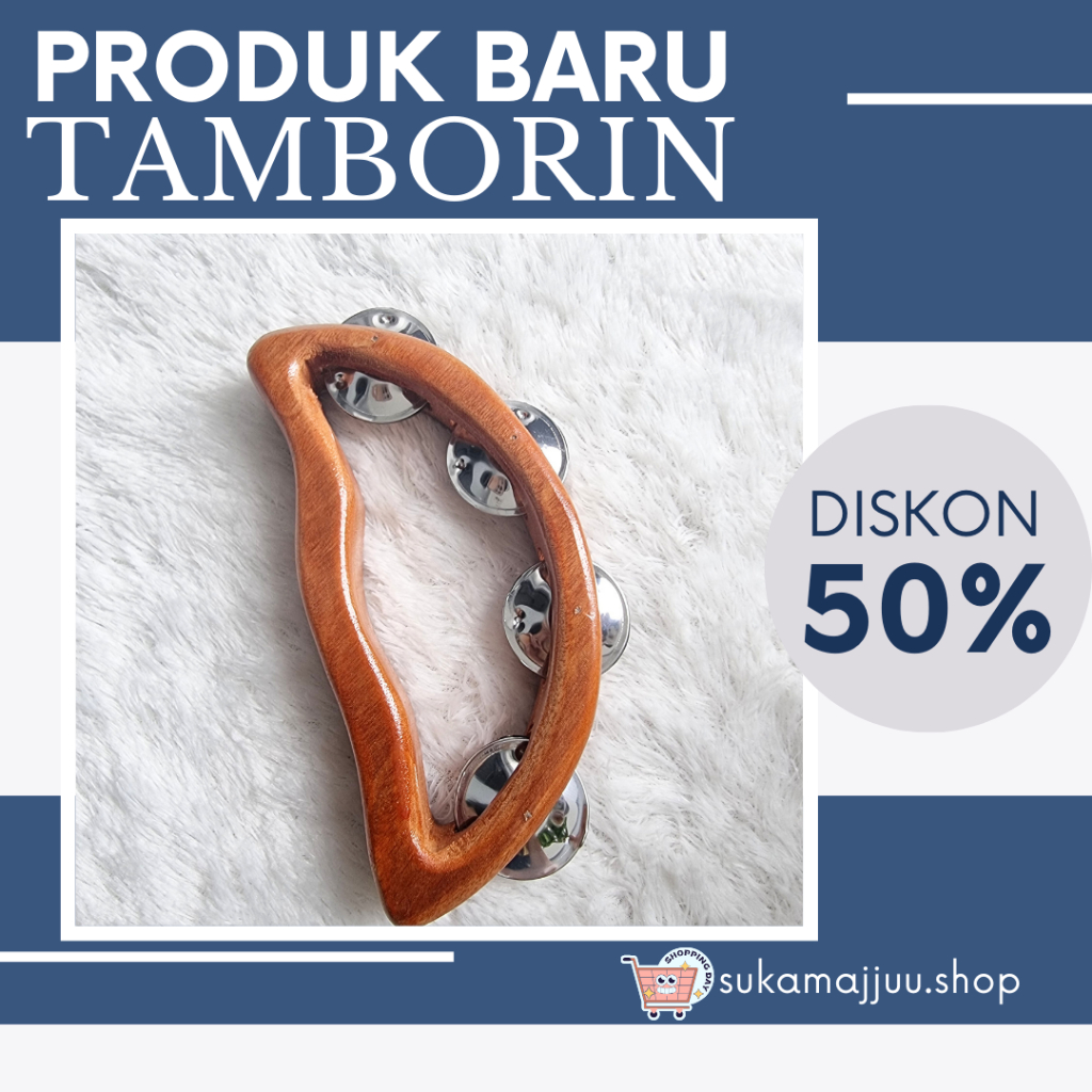 Jual Irama Hidup dengan Tamborin Sabit Kayu Mahoni|Harmoni, Ciptakan ...