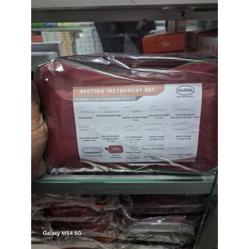 Jual hecting instrument set marwa/heting set marwa | Shopee Indonesia