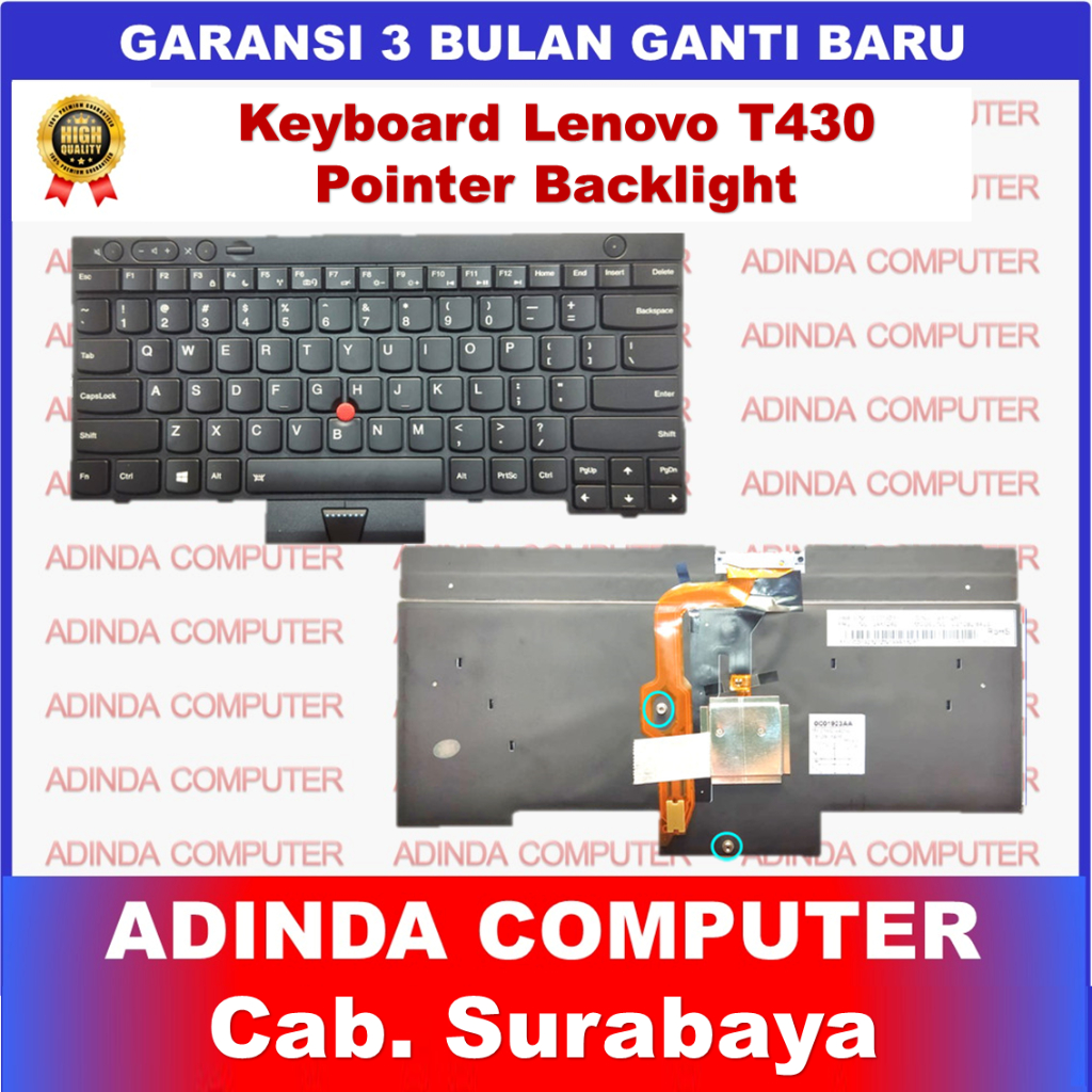 Jual Keyboard Lenovo Thinkpad T430 T430i T430S T530 T530i X230 | Shopee ...