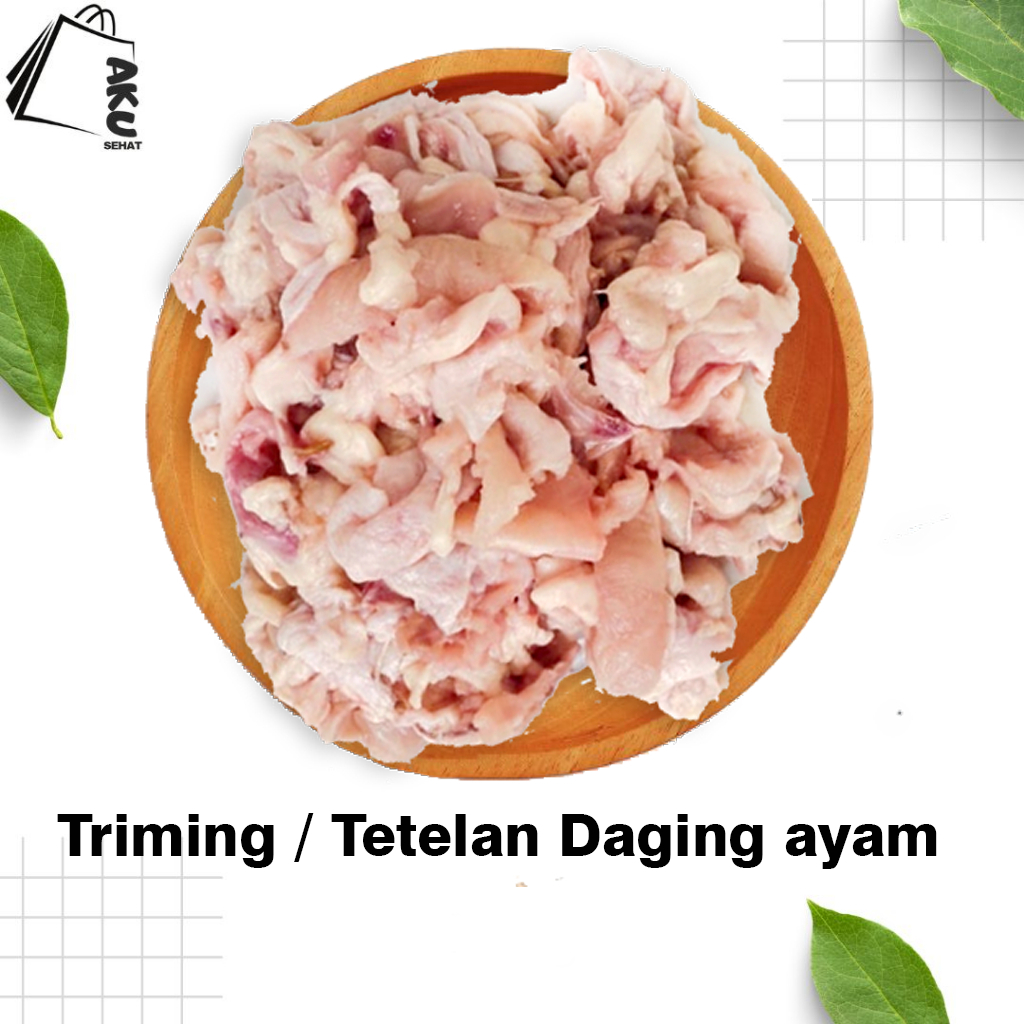 Jual Trimming Fillet dada dan paha 1kg/ Potongan tetelan Fillet ayam ...