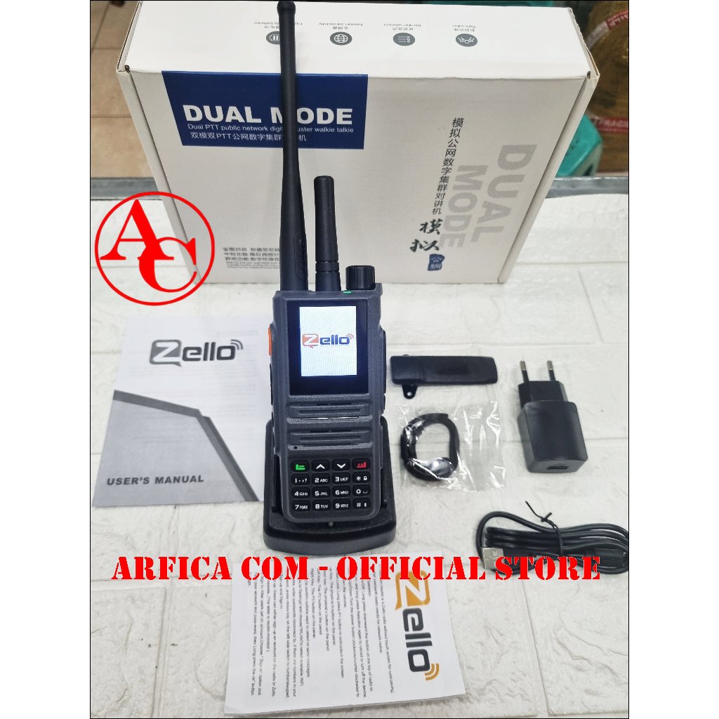 Jual JUAL HT TALKCOM TC89 TC 89 PLUS UHF POC HYBIRD - HT POC TALKCOM ...