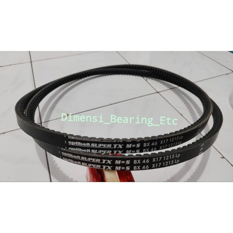 Jual V-BELT BX 46 OPTIBELT - BX46 OPTIBELT | Shopee Indonesia