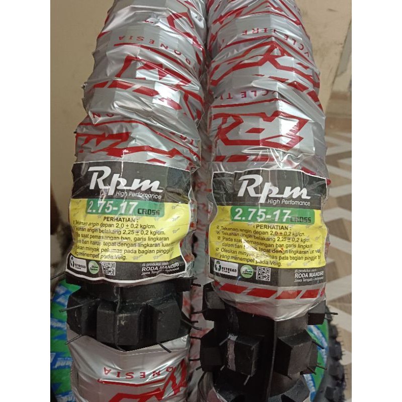 Jual Ban Cross RPM 275 Ring 17 tubetype ban revo shogun kharisma ...