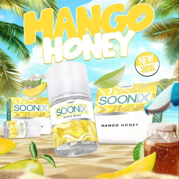 Jual Soonix Mango Honey 60ML Freebase Authentic by Rcraft x SuperSonix ...