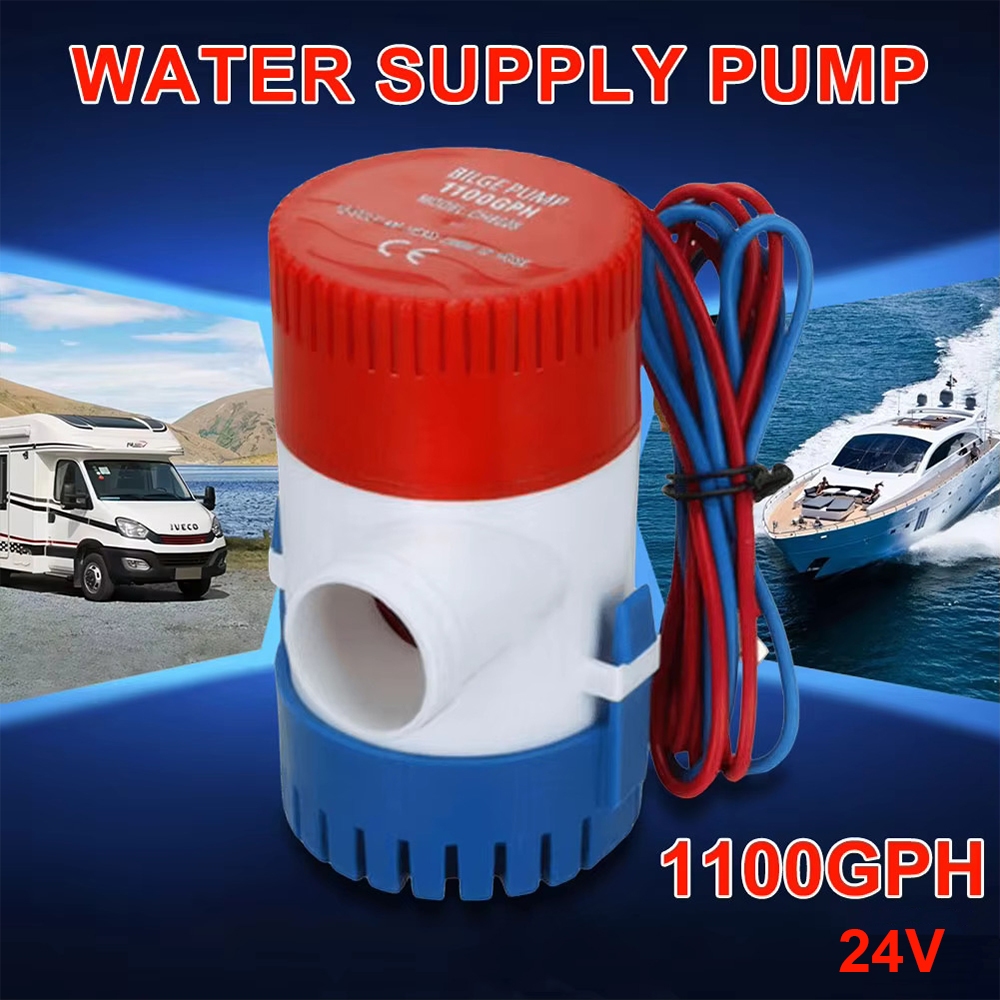 Jual PowMr Pompa Submersible Edisi Khusus DC 1100GPH 24V Pompa ...