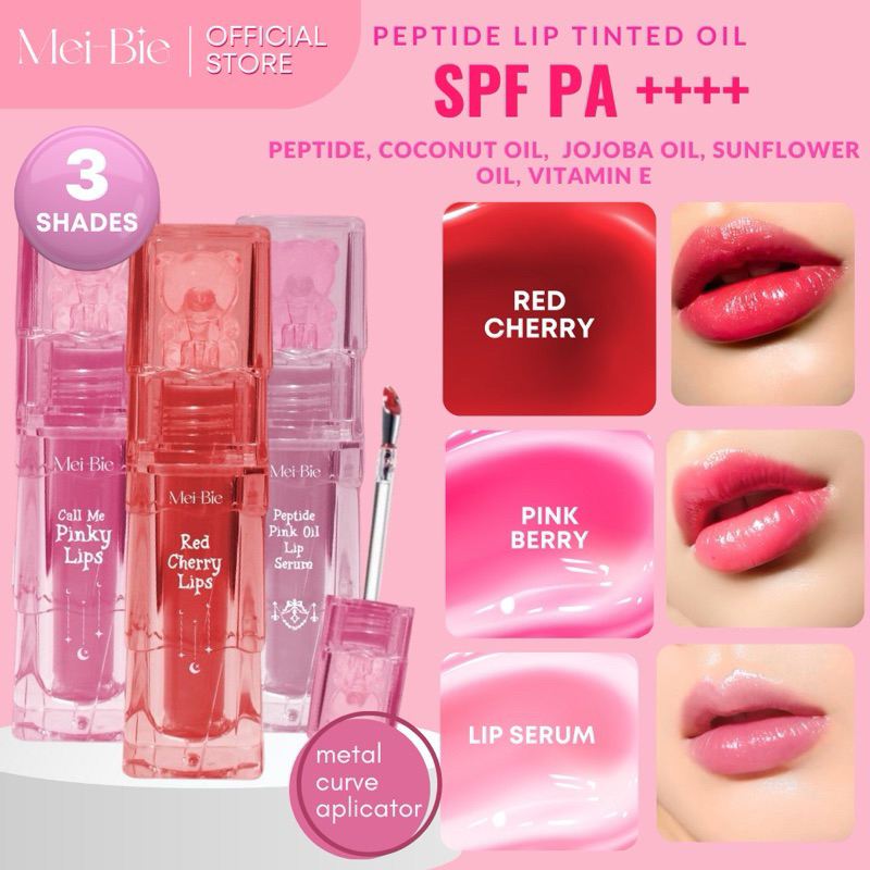 Jual PEPTIDE SPF LIP TINTED SERUM OIL | Shopee Indonesia