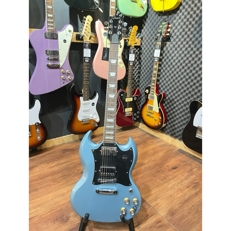 Jual Ready Stock! Brand New FENA GUITARS SG SERIES | Shopee Indonesia