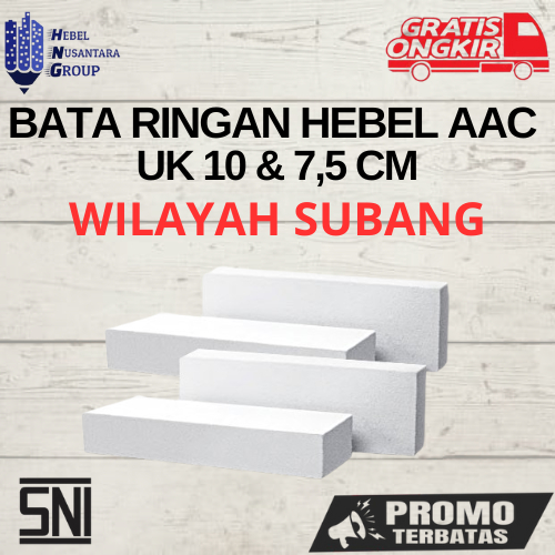 Jual Bata ringan / Hebel sudah SNI/ bataringan termurah SUBANG | Shopee ...
