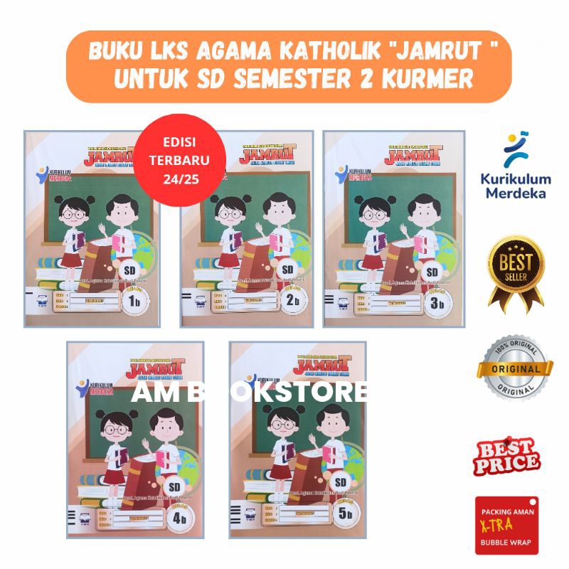 Jual BUKU LKS ( LATIHAN SOAL ) PENDIDIKAN AGAMA KATHOLIK SD KELAS 1-6 ...