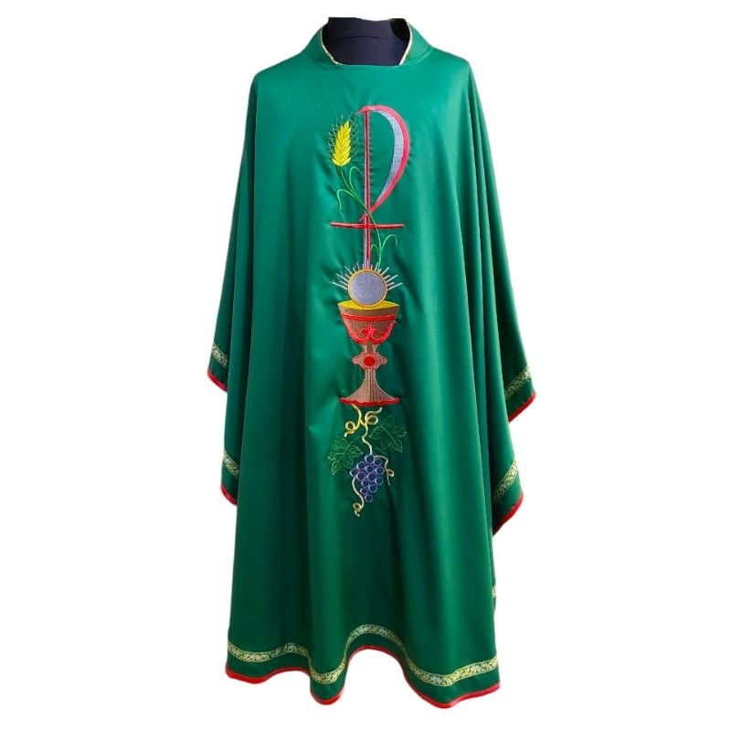 Jual Alba/Jubah/Kasula Pink Romo Imam Katolik/Kasula Pastor Katolik ...