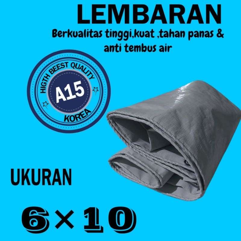 Jual Terpal lembaran A15 ukuran JUMBO 6×10 merek KOREA kualitas kuat ...