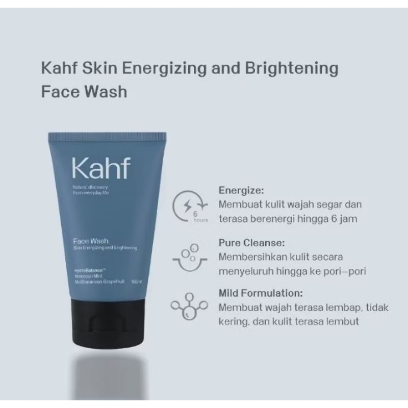 Jual Kahf Facial Wash 100 ml | Shopee Indonesia