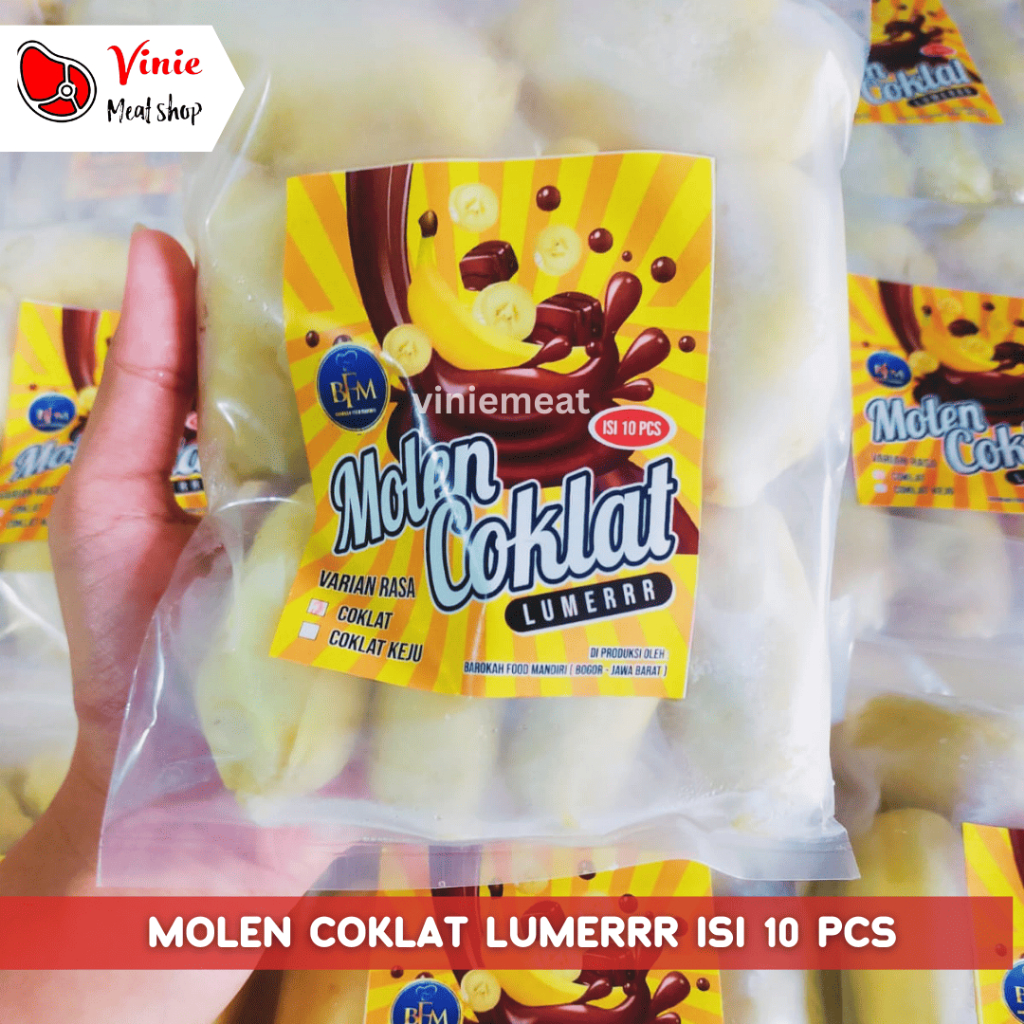 Jual Molen Coklat Lumer isi 10 pcs | Shopee Indonesia