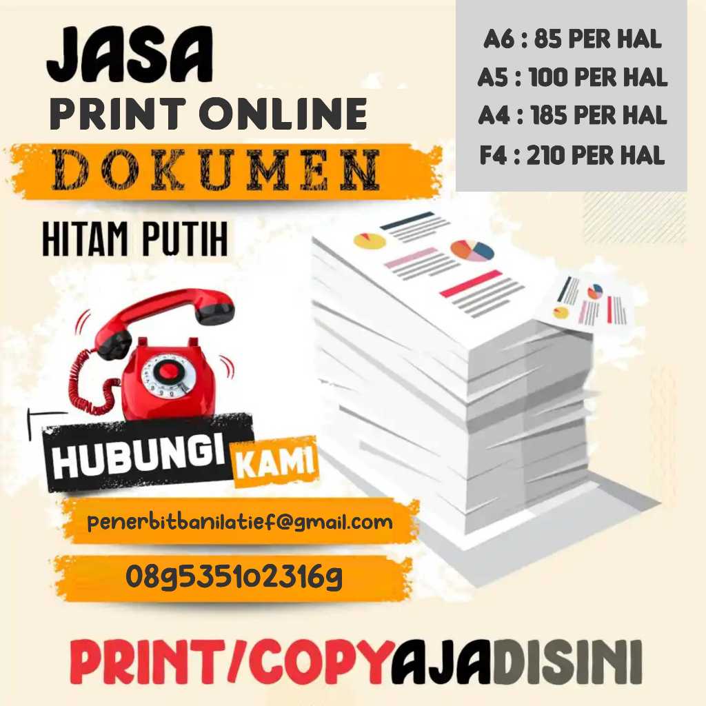 Jual Print Hitam Putih Ukuran A4, 75 gram | Shopee Indonesia