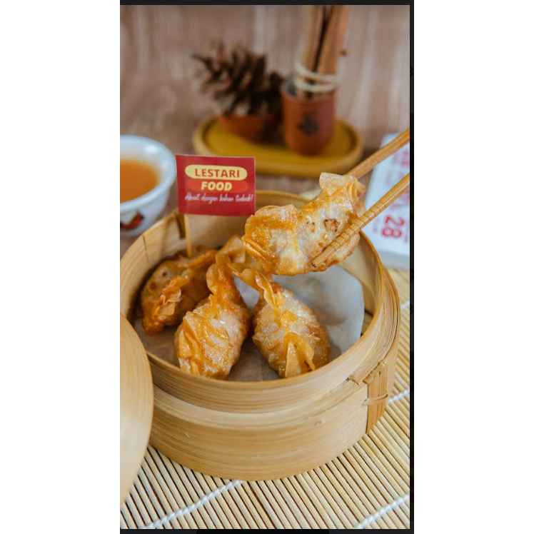 Jual Swekiaw Atau Pangsit Ayam Goreng dan Rebus isi 8pcs | Shopee Indonesia