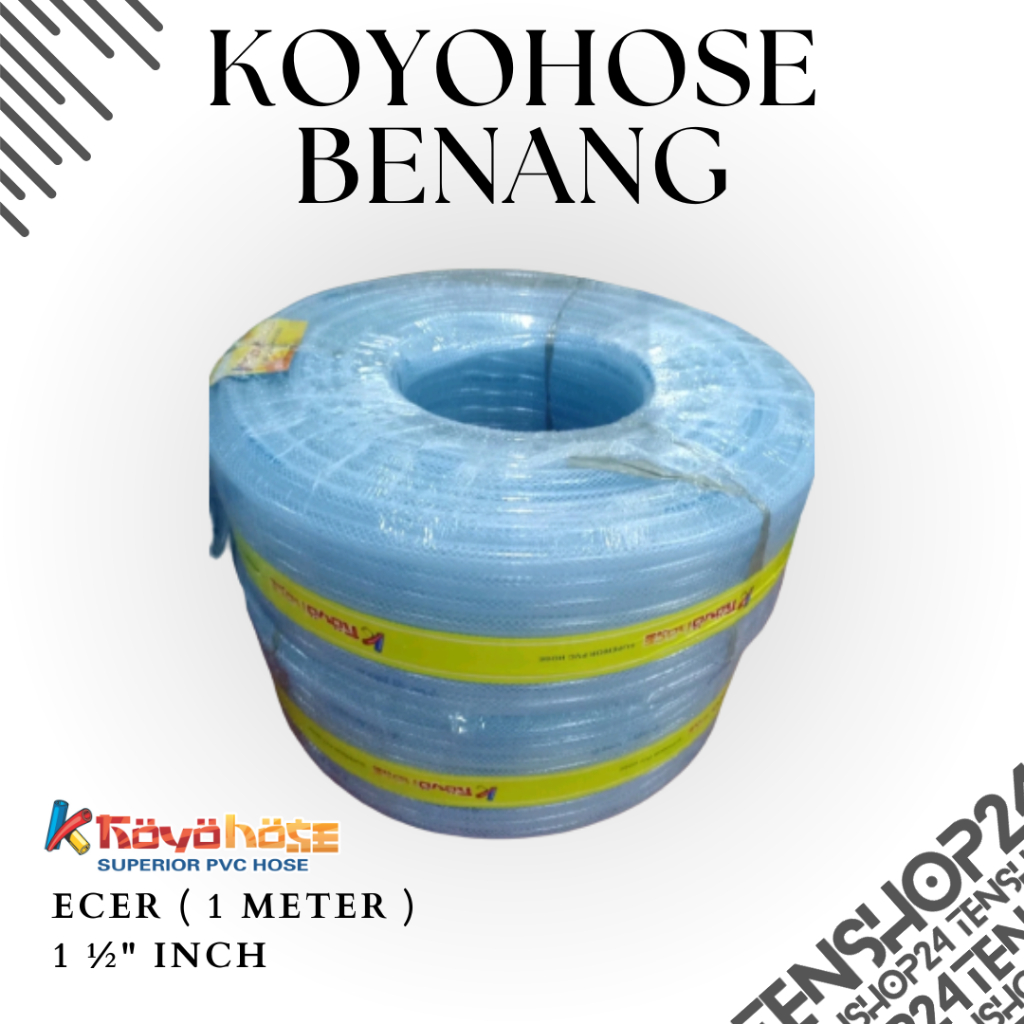 Jual Selang Benang Koyohose 1 1/2" Inch Eceran Kualitas Tinggi Tebal ...