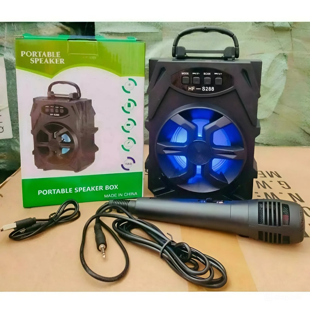 Jual Speaker bluetooth S288 potable free mic TERMURAH | Shopee Indonesia