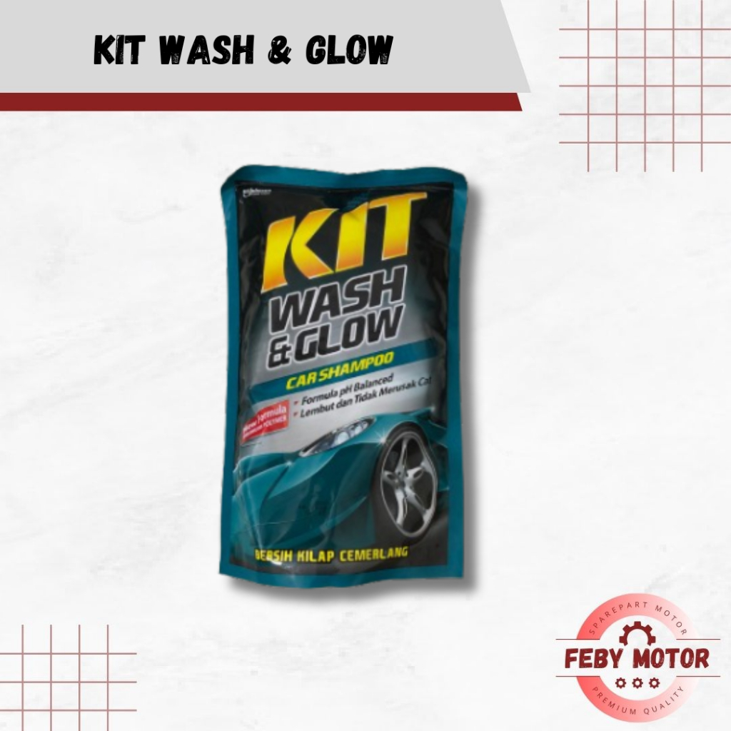 Jual KIT Wash & Glow || Cairan Pembersih Sabun Cuci Motor dan Mobil ...
