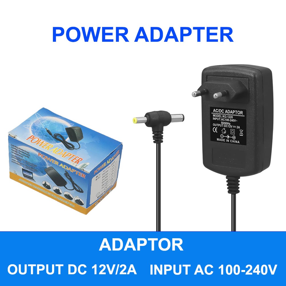 Jual Adaptor DC 12V/2A Power Supply 12 Volt 2 Ampere | Shopee Indonesia