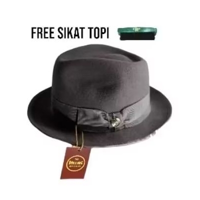 Jual Topi Fedora Model 18 Vintage/Abu Muda/Klasik | Shopee Indonesia