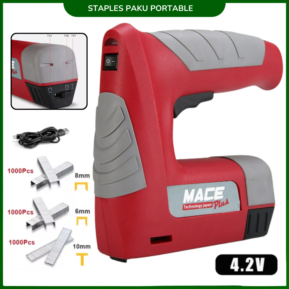 Jual Staples Paku Elektik Pasang kulit Jok Motor | Shopee Indonesia