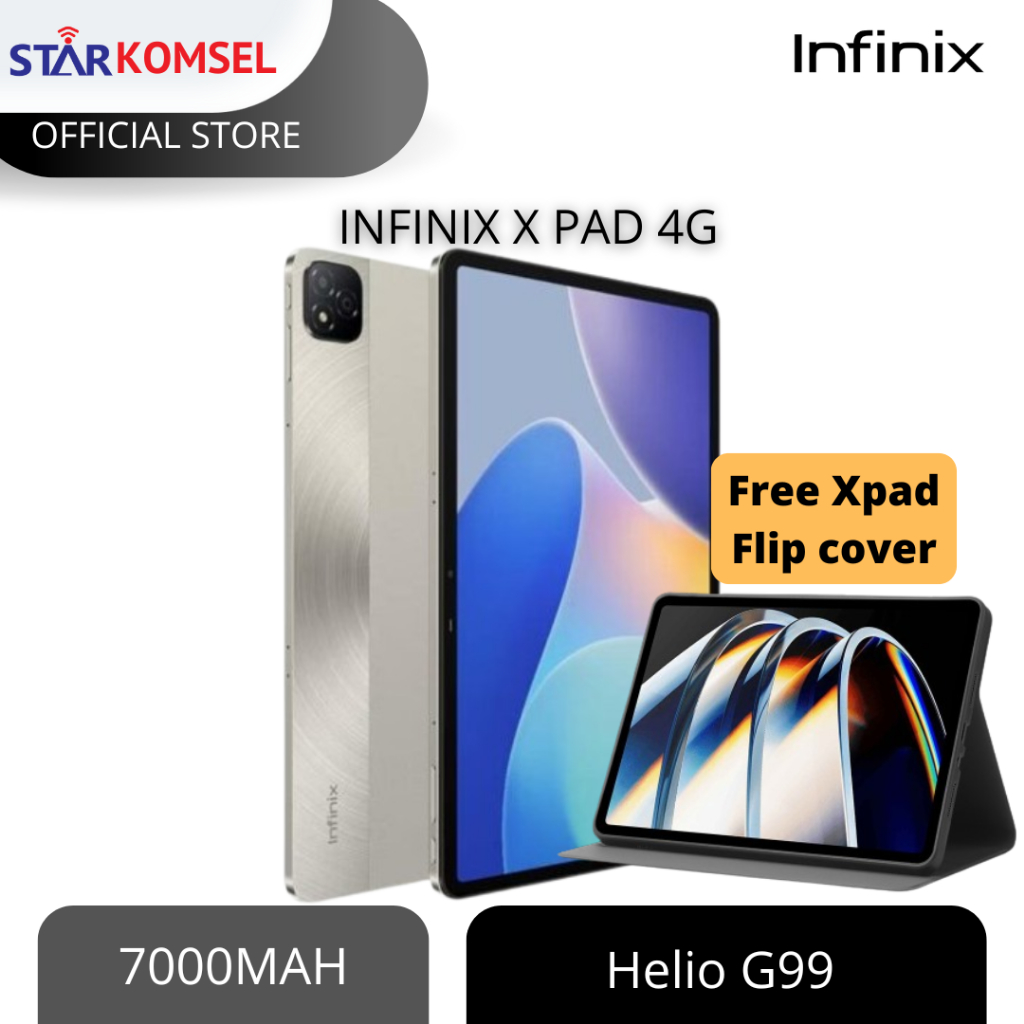 Jual TABLET INFINIX XPAD 4G 4/256 GARANSI RESMI INFINIX INDONESIA ...