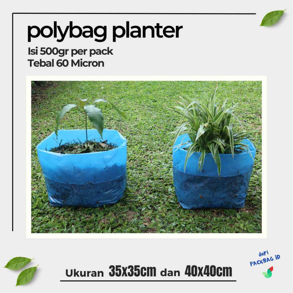 Jual Plastik Polybag Tanaman, Poly Planter, Plastik Untuk Tanaman ...