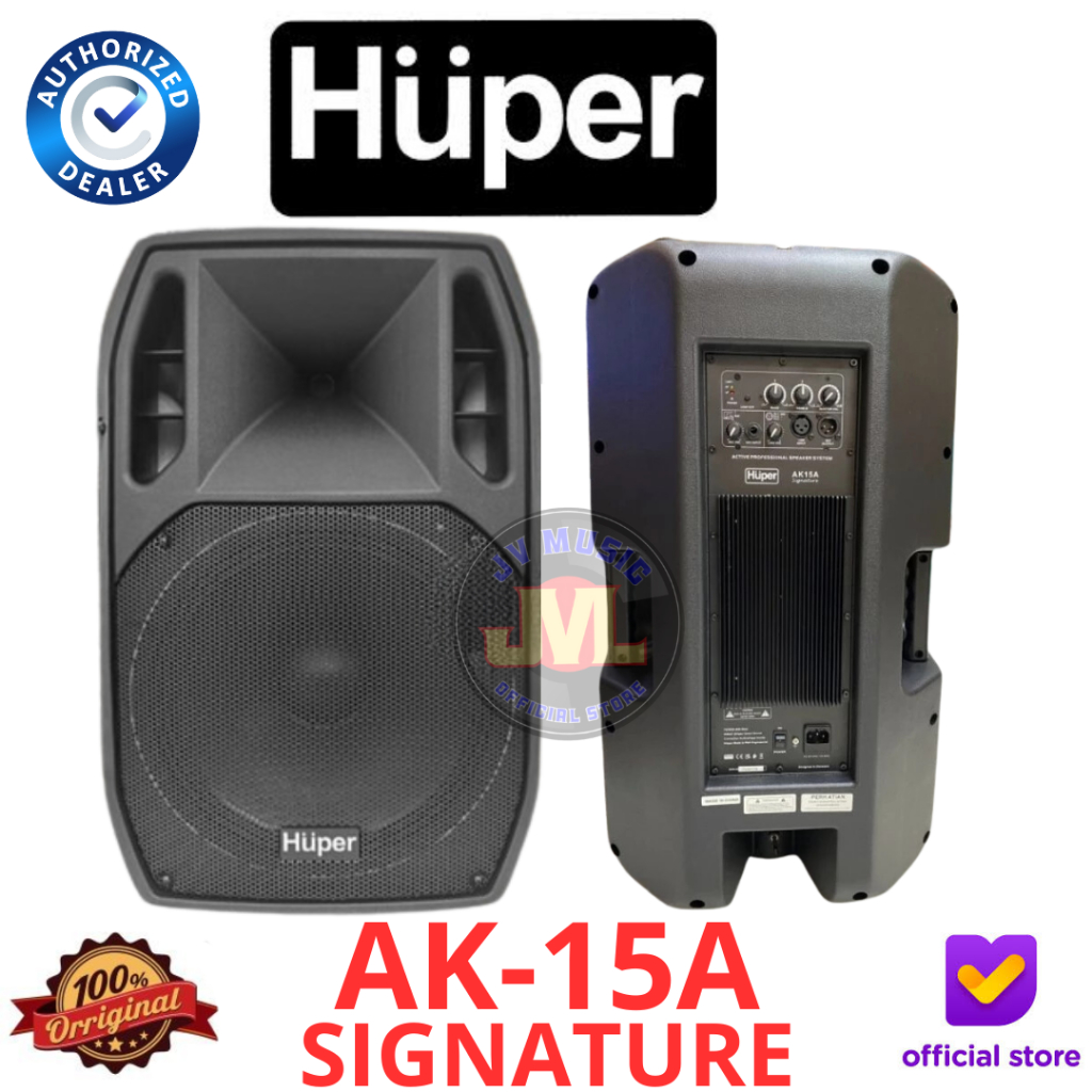Jual Huper AK15A Signature 15-Inch Speaker Aktif Huper AK-15A Signature Active Speaker | Shopee ...
