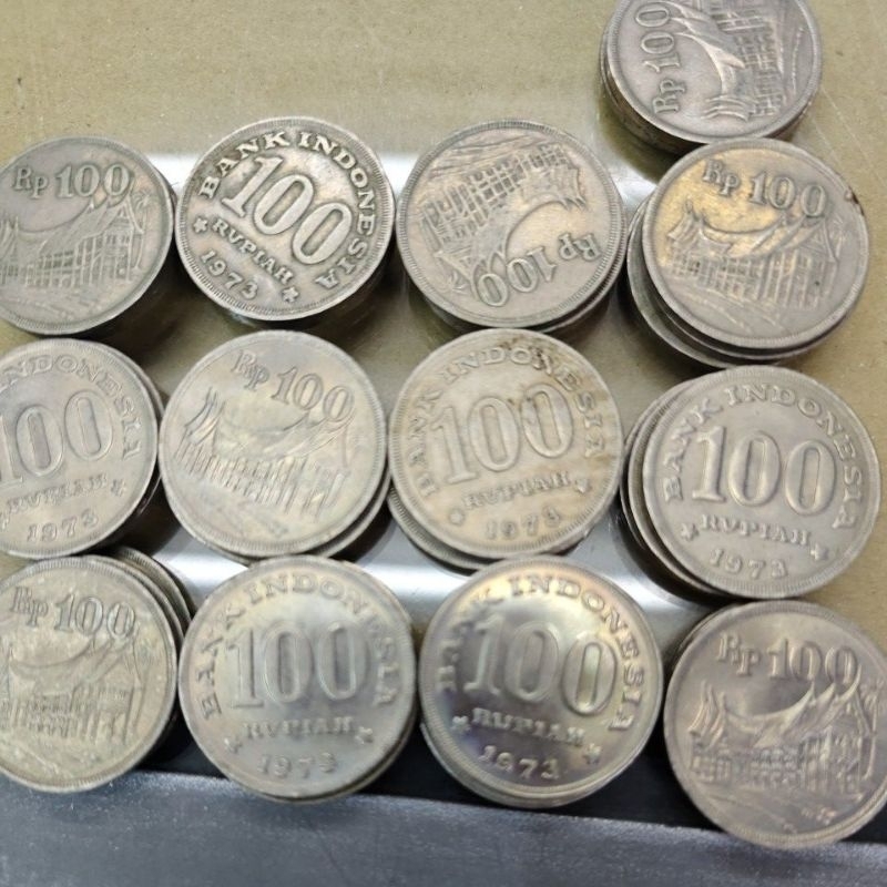 Jual KOIN KUNO INDONESIA 100 RUPIAH TEBAL TAHUN 1973 | Shopee Indonesia