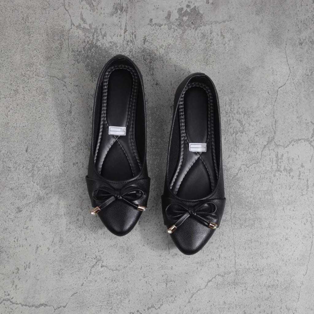 Jual Sepatu Balet Wanita Flatshoes Formal Kerja Kekinian | Shopee Indonesia