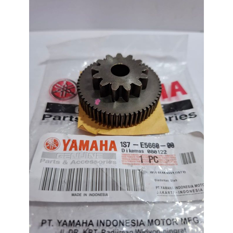 Jual gigi STATER Jupiter MX 135 old idle gear stater Jupiter MX 1S7 ...