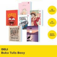 Jual Buku Boxy Merk Deli 42 Lembar | Shopee Indonesia