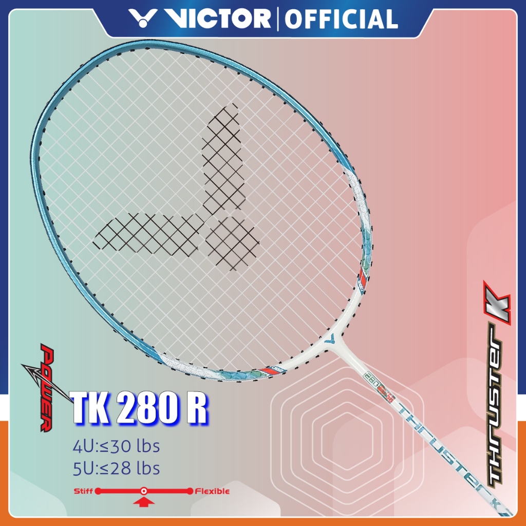 Jual Raket Badminton VICTOR Thruster K 280 I R / Tk 280 I R | Shopee ...