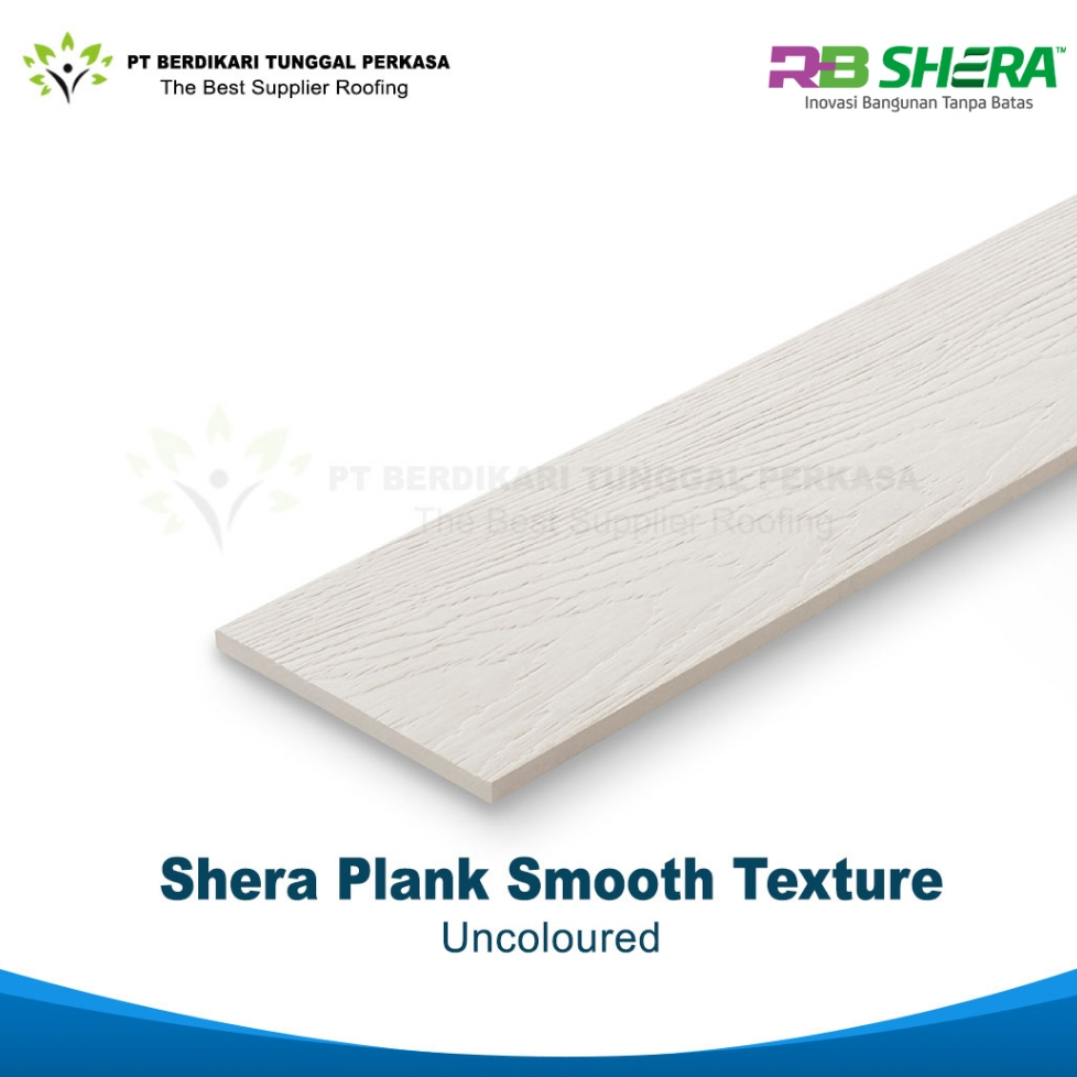 Jual RB Shera Plank Uncoloured Smooth Texture / Artificial Wood / Papan ...
