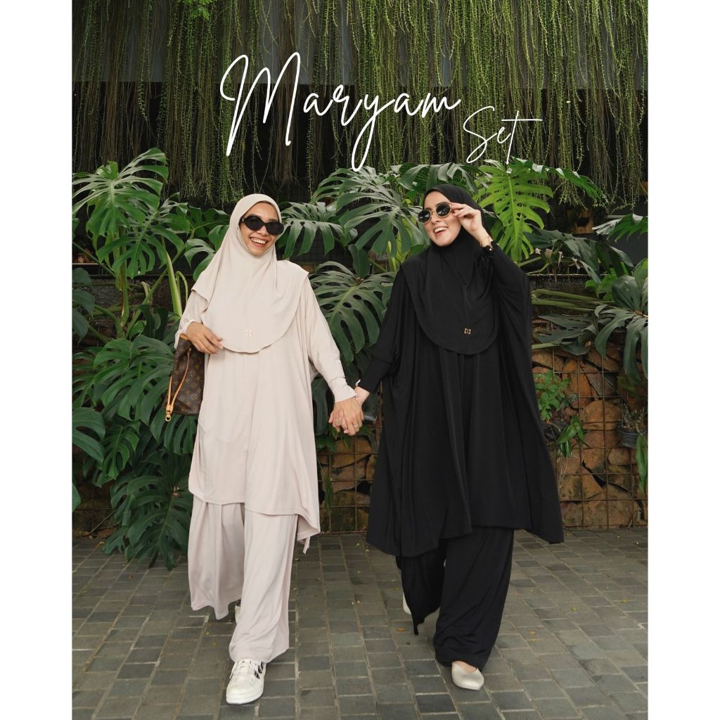 Jual Maryam Set By Danyta Fashion (One Set Tunik Pants Melayu) ( Gamis ...