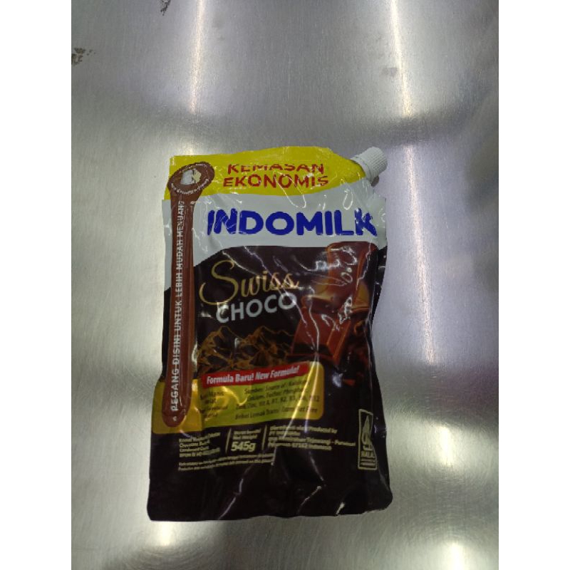 Jual INDOMILK KENTAL MANIS SWISS CHOCO KEMASAN 545G | Shopee Indonesia