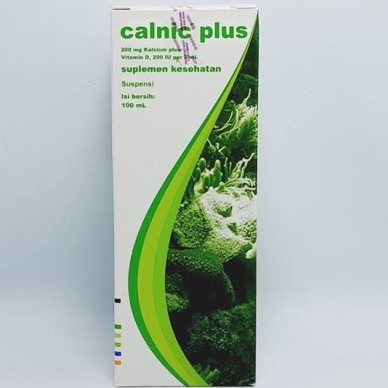 Jual CALNIC PLUS SIRUP 100ML Membantu Memenuhi Kebutuhan Kalsium Dan ...