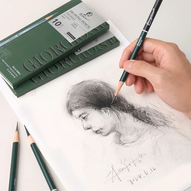 Jual Giorgione Drawing Pencil 8B Graphite Satuan | Shopee Indonesia