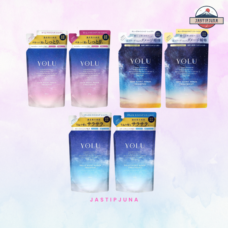 Jual YOLU Yol | Shampoo Treatment Set, Refill [Calm Night Repair ...