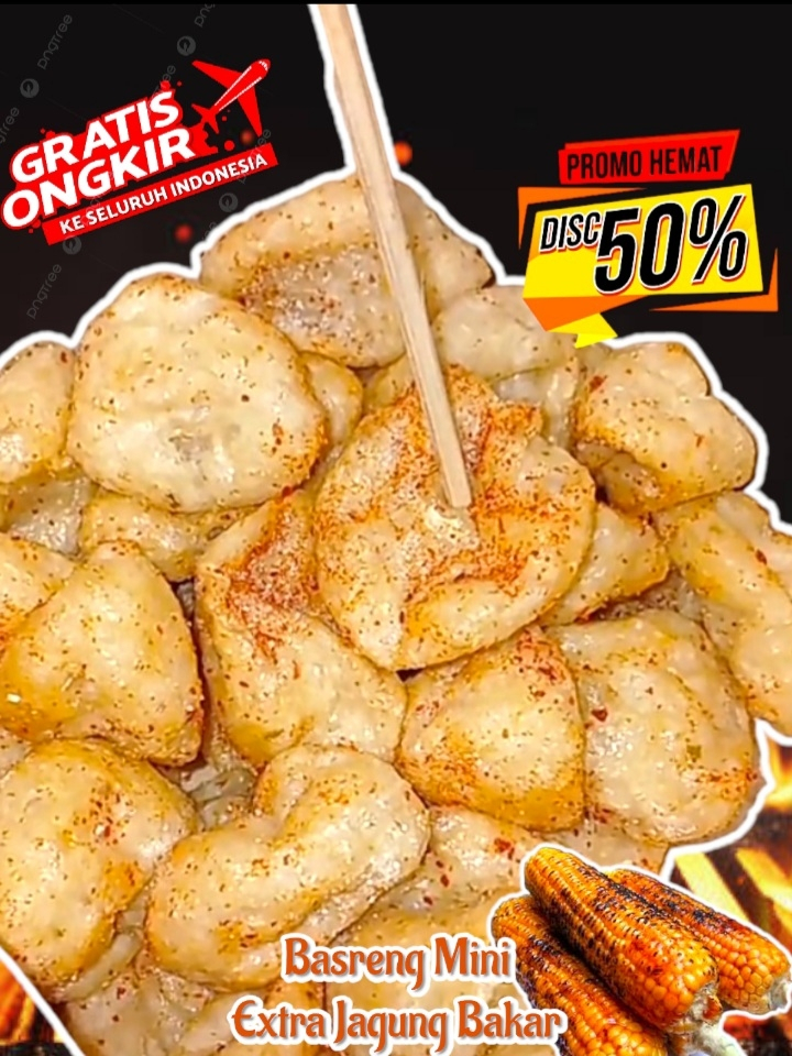 Jual TERBARU Basreng Baso Goreng Bacimut Basmut Daun Jeruk GRATIS ...