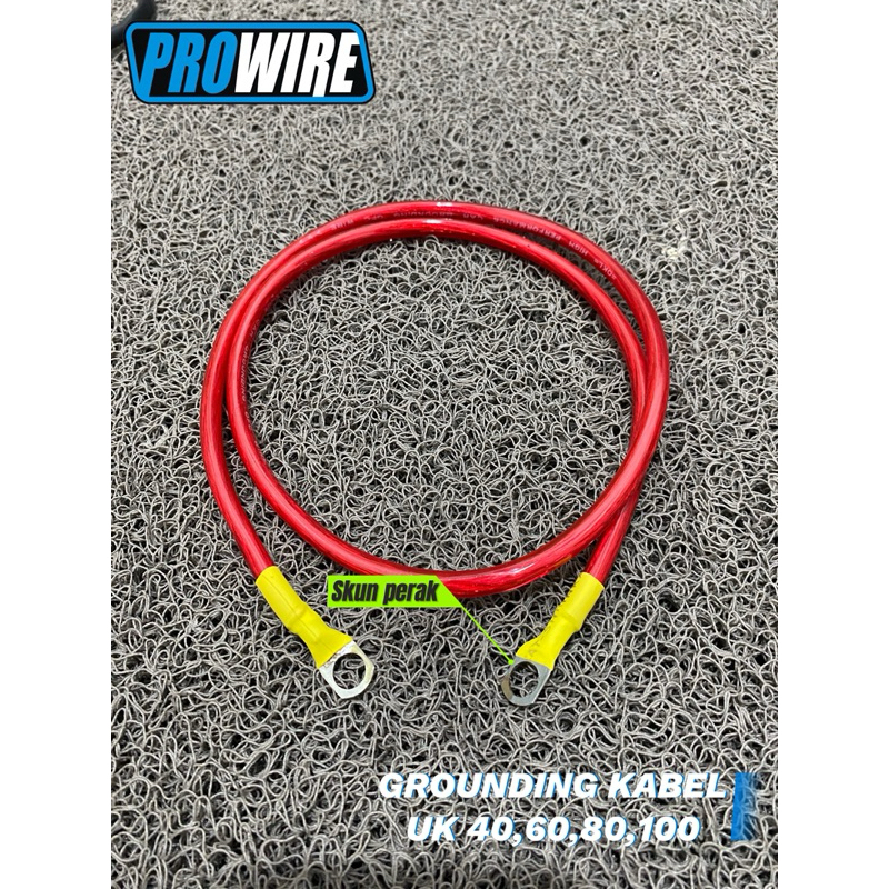 Jual Kabel Grounding Aki Motor Mobil 40cm 60cm 80cm 100cm Kabel AWG ...