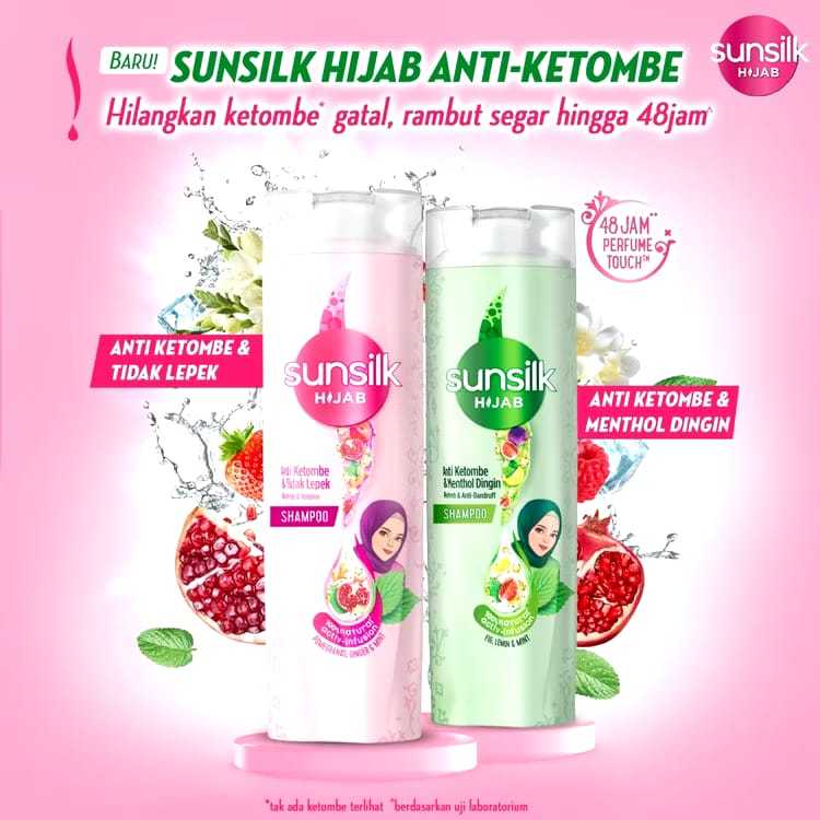 Jual Sunsilk Hijab Shampoo Anti Ketombe & Tidak Lepek 170ML dengan ...