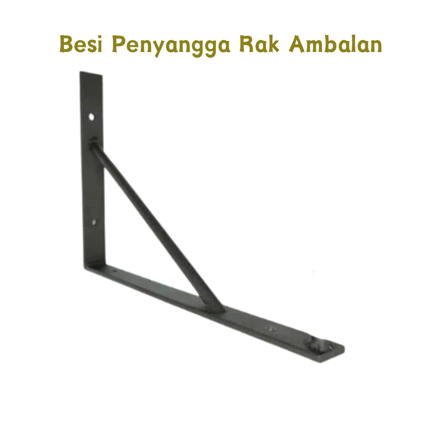 Jual Siku Penyangga Rak Ambalan Tempel Dinding / Bracket Rak Tempel ...